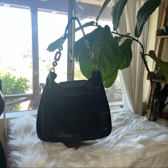 Diane Von Furstenberg | Bags | Dian Von Furstenberg Black Harper Hobo ...